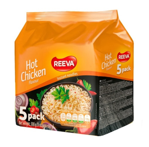 Reeva Kananmakuinen Nuudeli, Tulin 5X60g 4820179258370