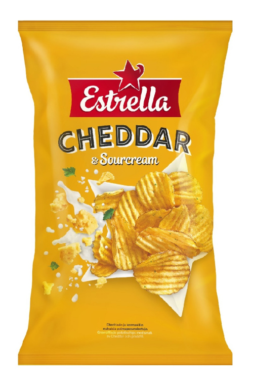 Estrella Super Crunch Cheddar 175g 7310532114490 | Laplandia Market