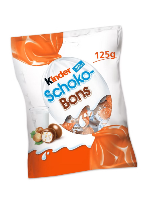 Kinder suklaabons-pussi 125g 5413548280189 | Laplandia Market