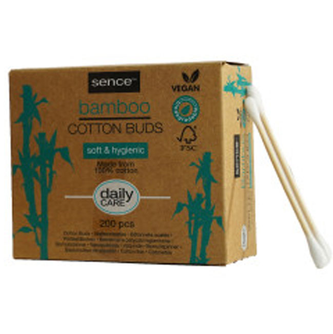 Sence Cotton Buds Bamboo 200pcs 8720289262846