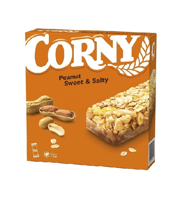 Corny Peanut Sweet & Salty (6x25) 150g 4011800420611 | Laplandia Market