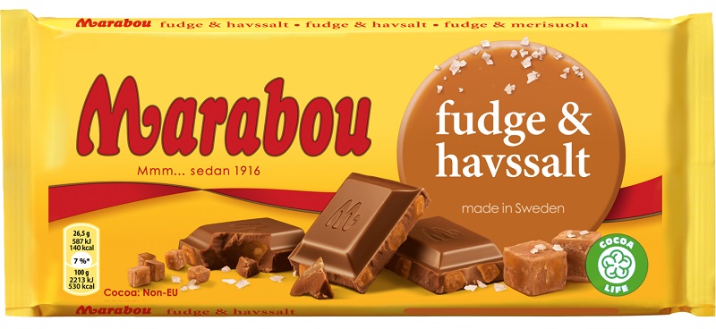Marabou Lakrits, hallon & caramel 185g | Laplandia Market