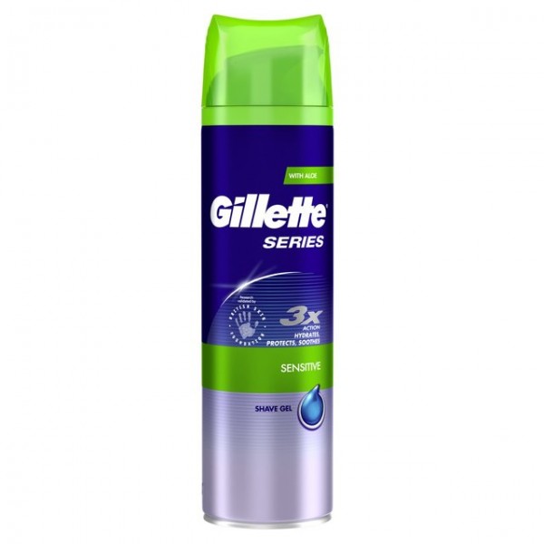 Gillette Gel Sensitive 200ml 7702018980819 | Laplandia Market